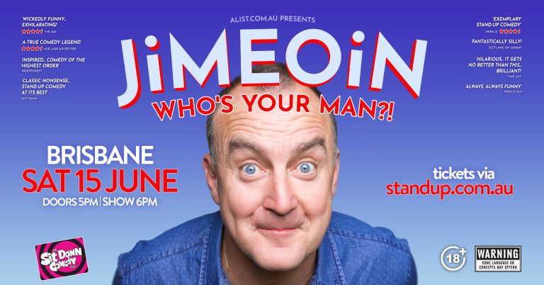 Jimeoin: Who's Your Man?! - The Paddo