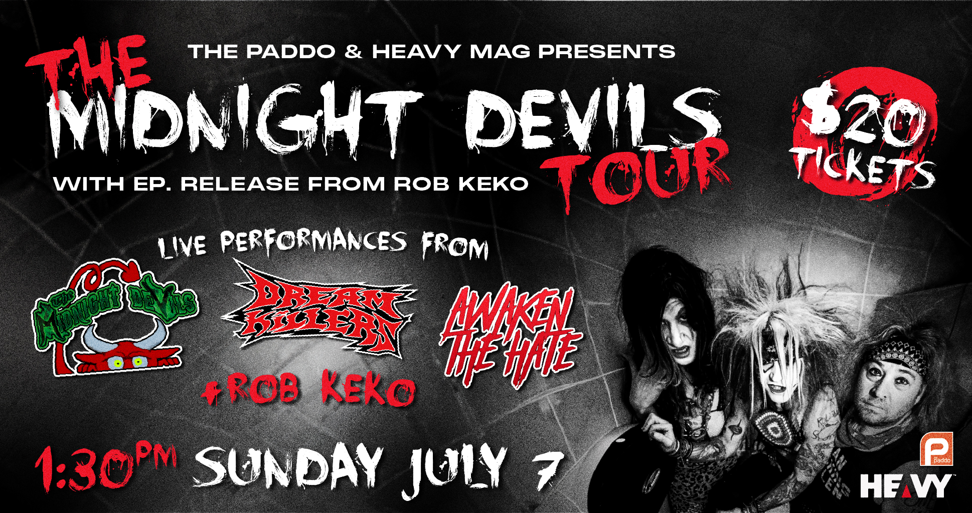 The Midnight Devils Tour - The Paddo