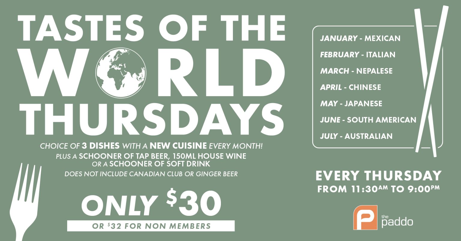 Restaurant & Pub - The Paddo Tavern