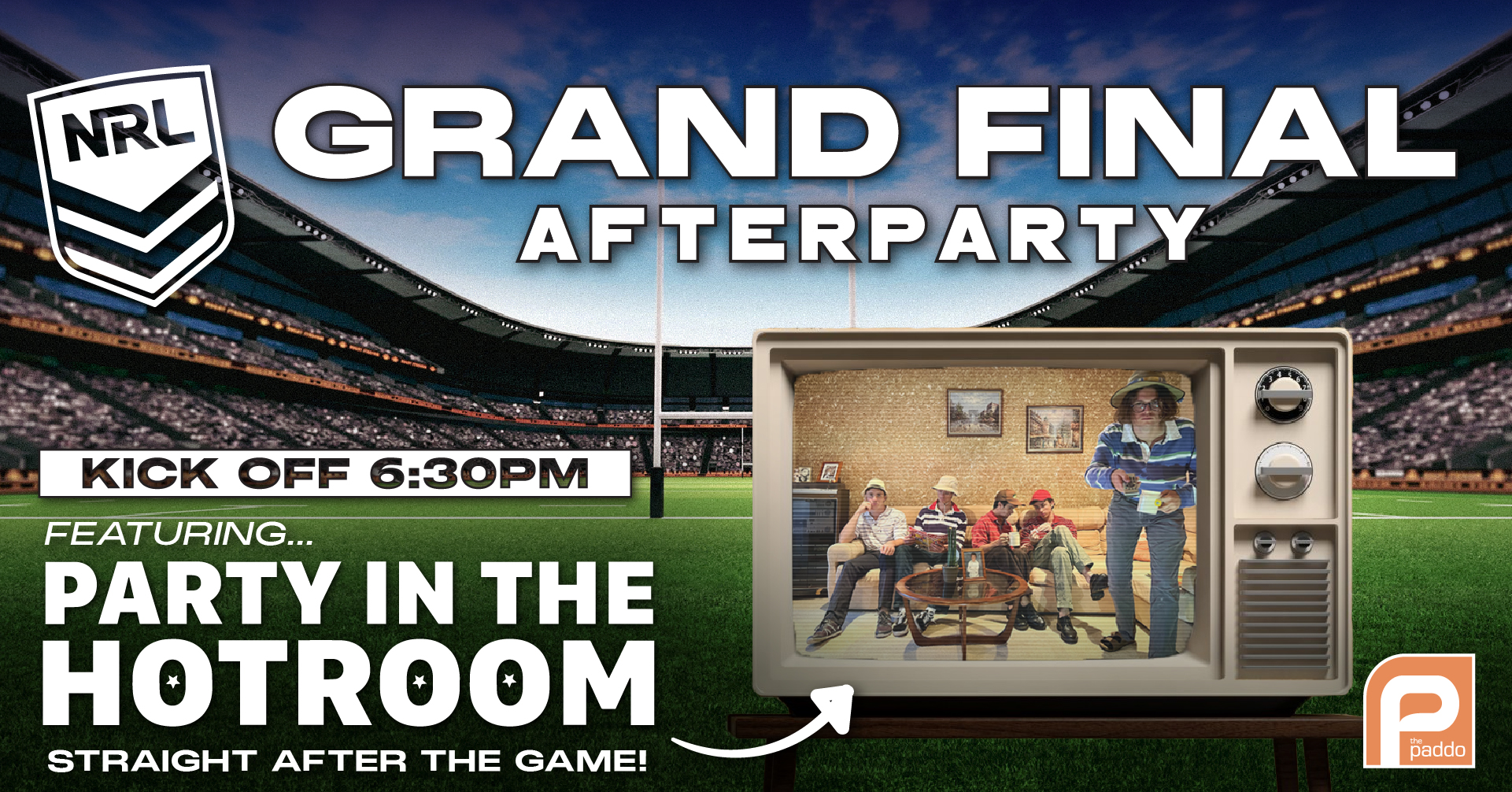 NRL Grand Final Afterparty - The Paddo