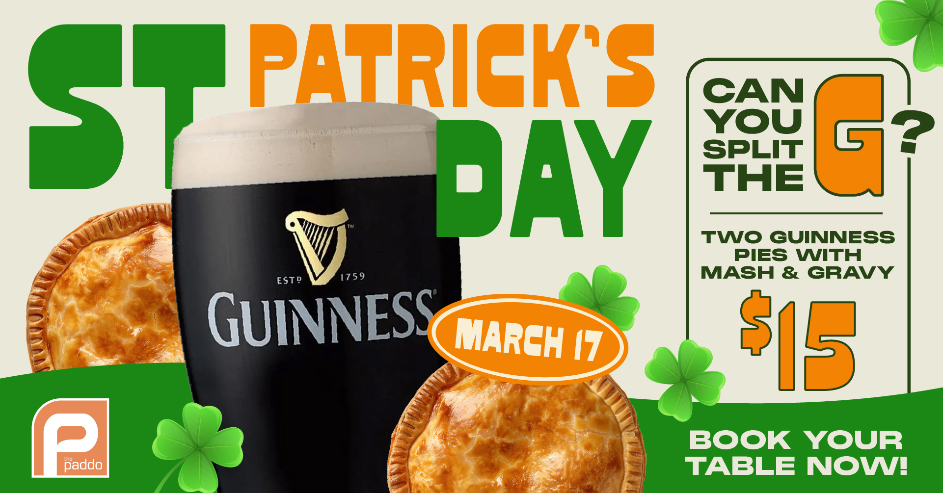 St Patrick's Day - The Paddo